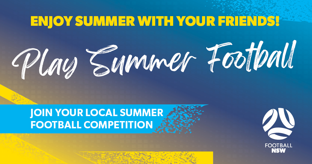 Summer Football Registrations Ready to take off - Football NSW