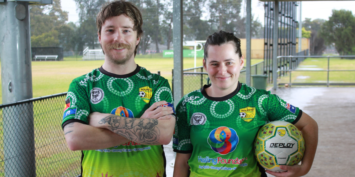 Holroyd Rangers getting into the NAIDOC Week spirit - Football NSW