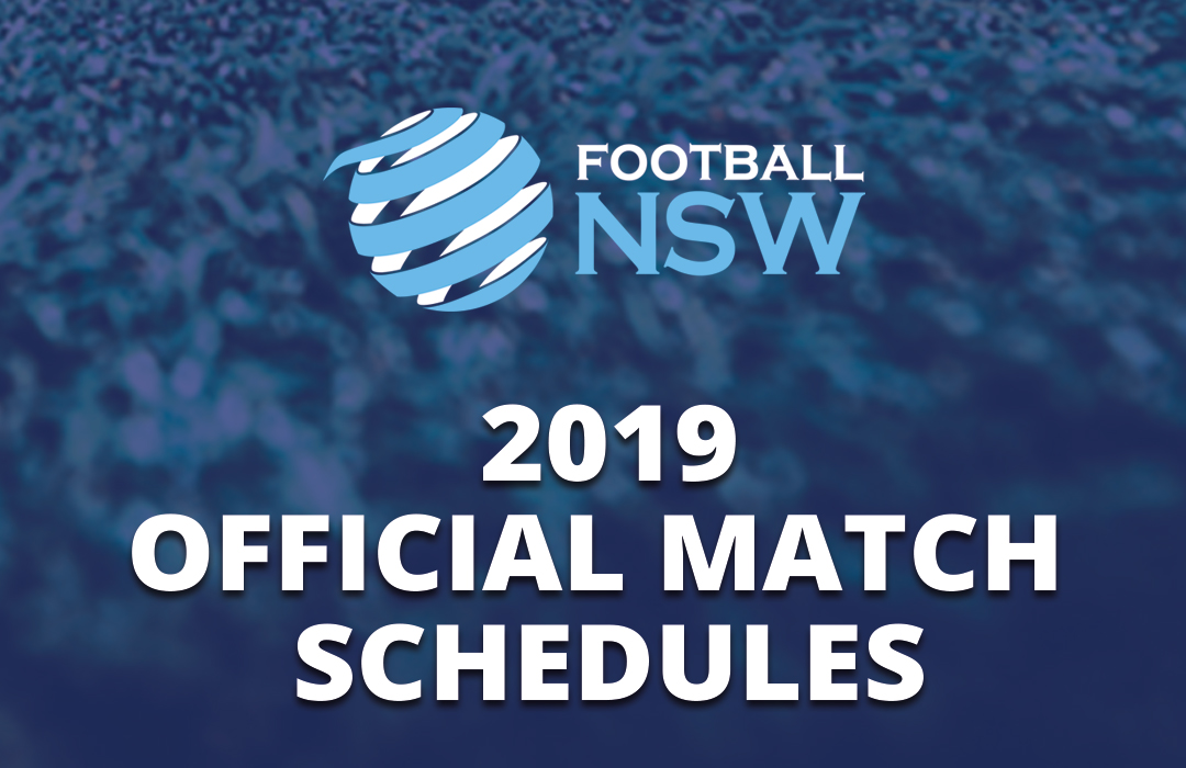 Official Football NSW 2019 Match Schedules Announced - Football NSW