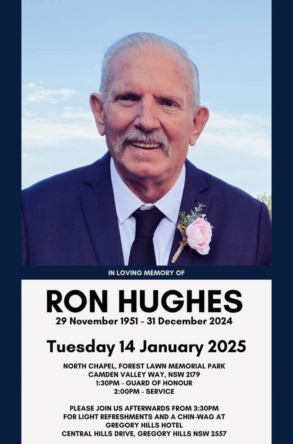VALE: Ron Hughes - Football NSW