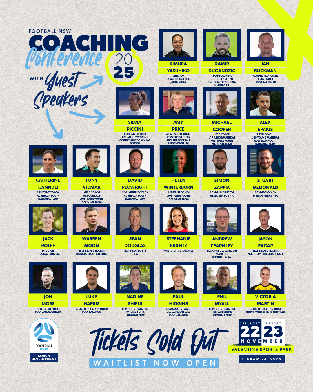 Coaching Conference - Football NSW